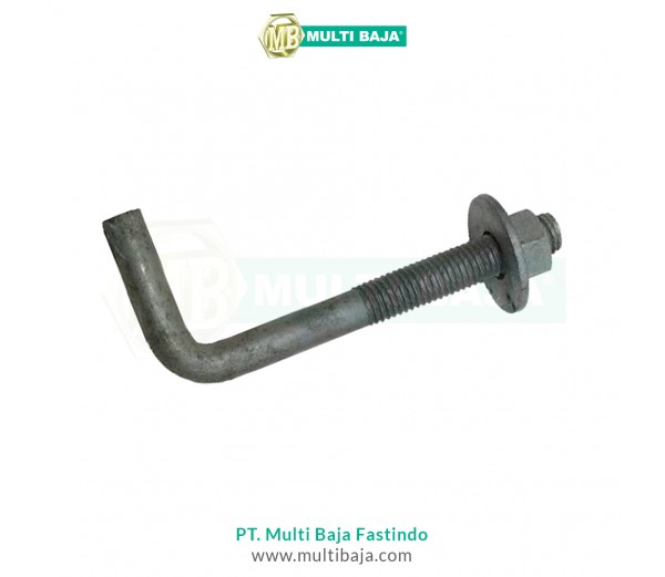 Besi Anchor Bolt 90 Degrees Angkur