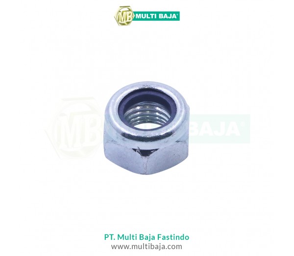 Besi Lock Nut Metric - Galvanis