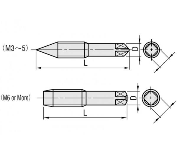 Tools Hand Taps (Inter) "Recoil"