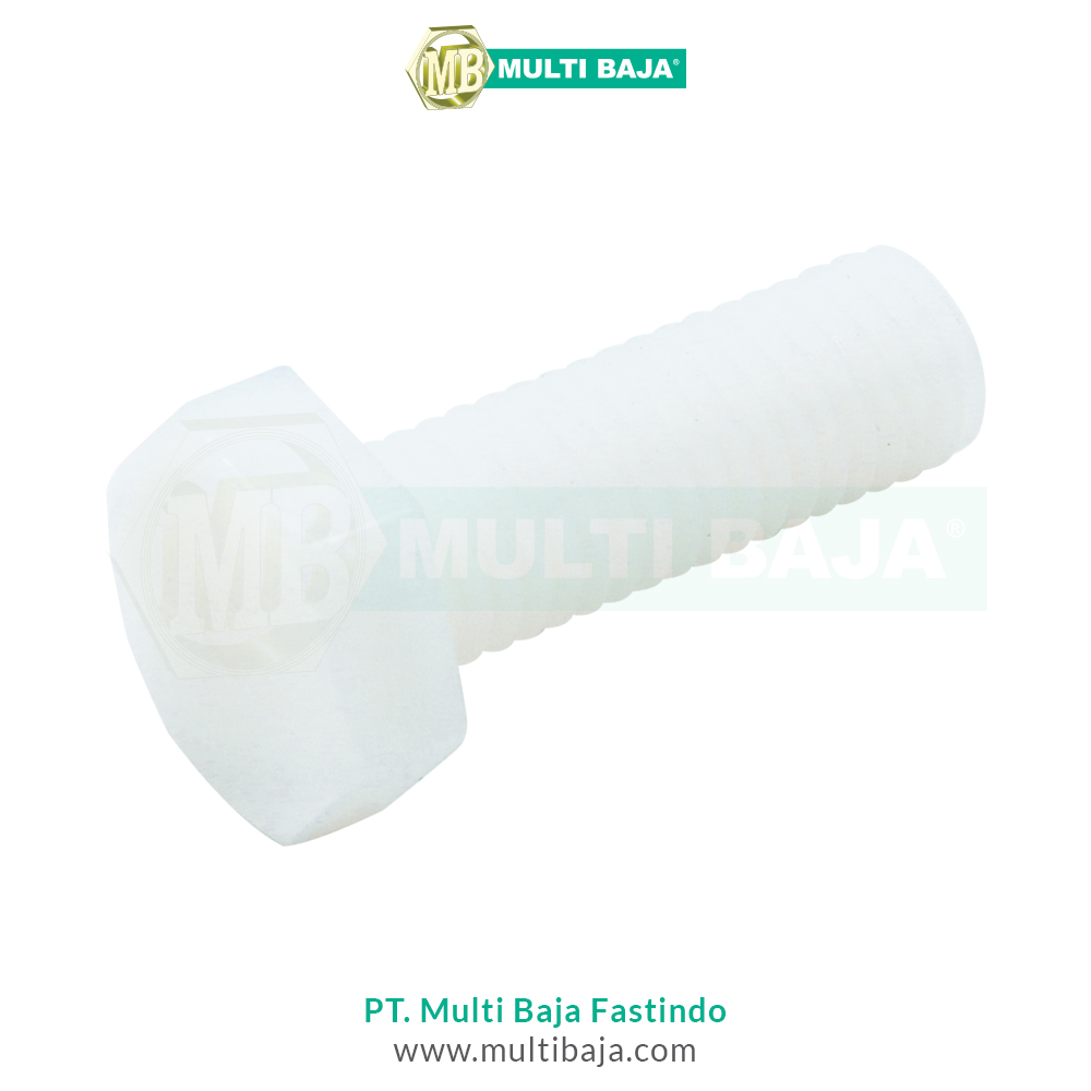 Nylon Fasteners / Baut, Sekrup, Mur, Ring dari bahan Nylon PVC